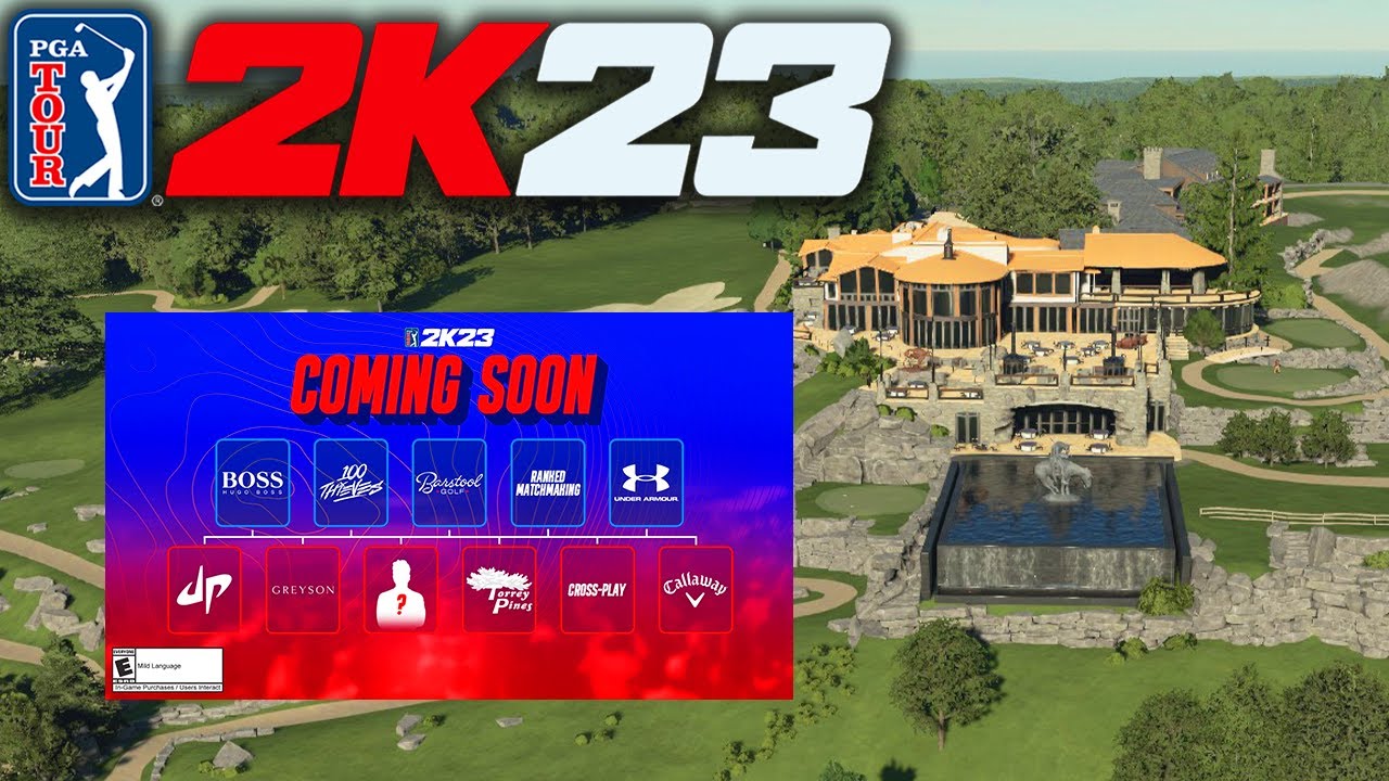 PGA Tour 2K23 ROADMAP and New Course! - YouTube