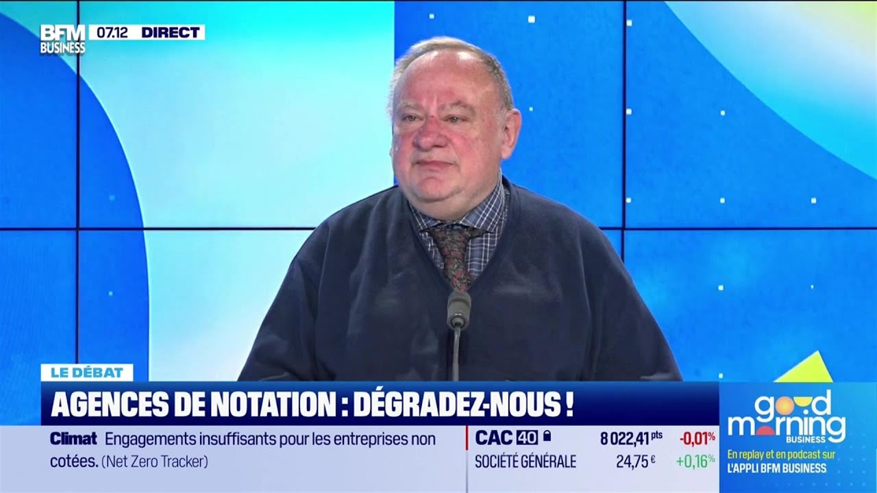 Nicolas Doze face à Jean-Marc Daniel : Agences de notation, dégradez ...