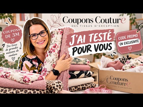 J'ai testé pour vous la mercerie Coupons Couture / Des pépites de tissus ! / By PopO