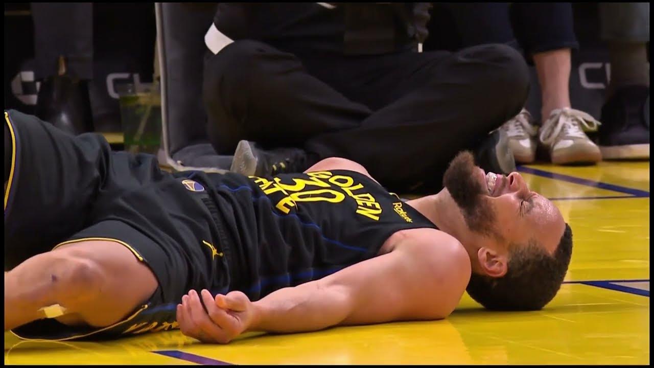 Stephen Curry/Warriors awaiting MRI result - YouTube