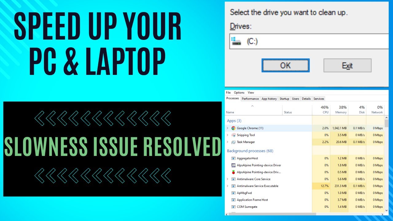 SPEED UP WINDOWS 10 AND FIX SLOW ISSUES #technology #windows10to11 # ...