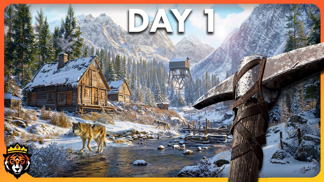 DAY 1 of Surviving the Alaskan Gold Rush of 1896... - YouTube