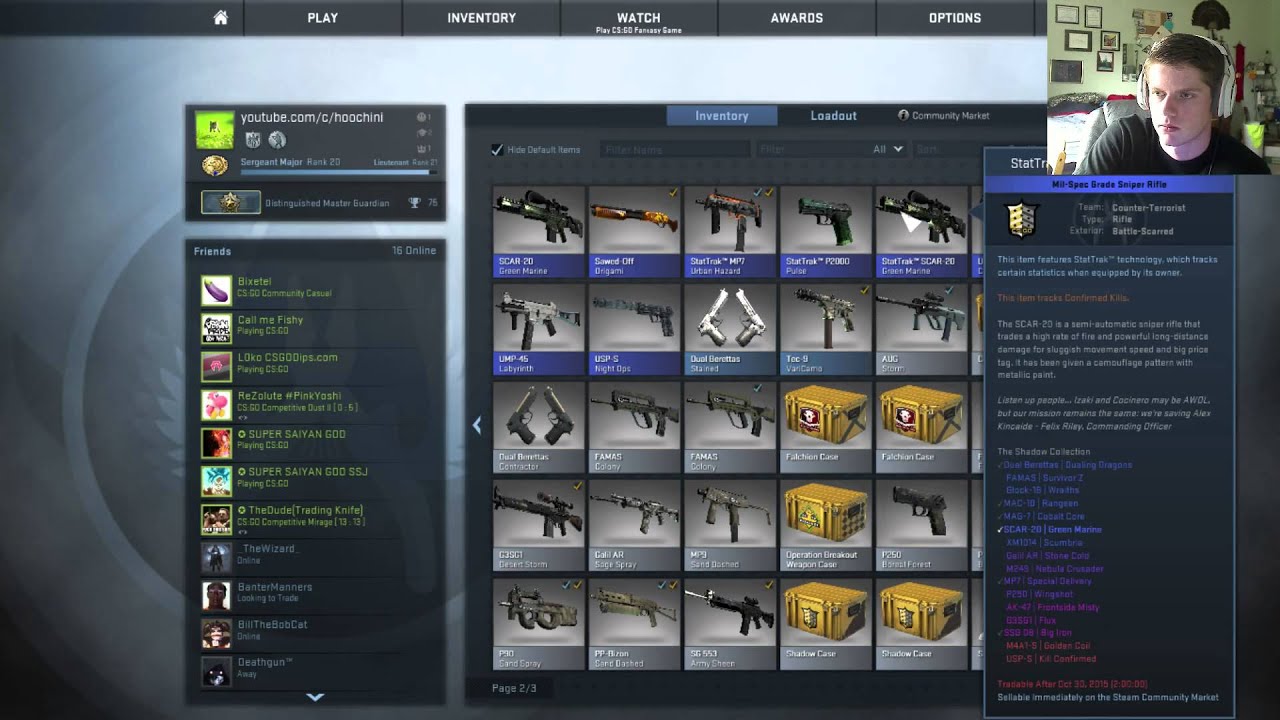 SHADOW CASE UNBOXING - SKIN GIVEAWAYS - COUNTER STRIKE : GLOBAL ...