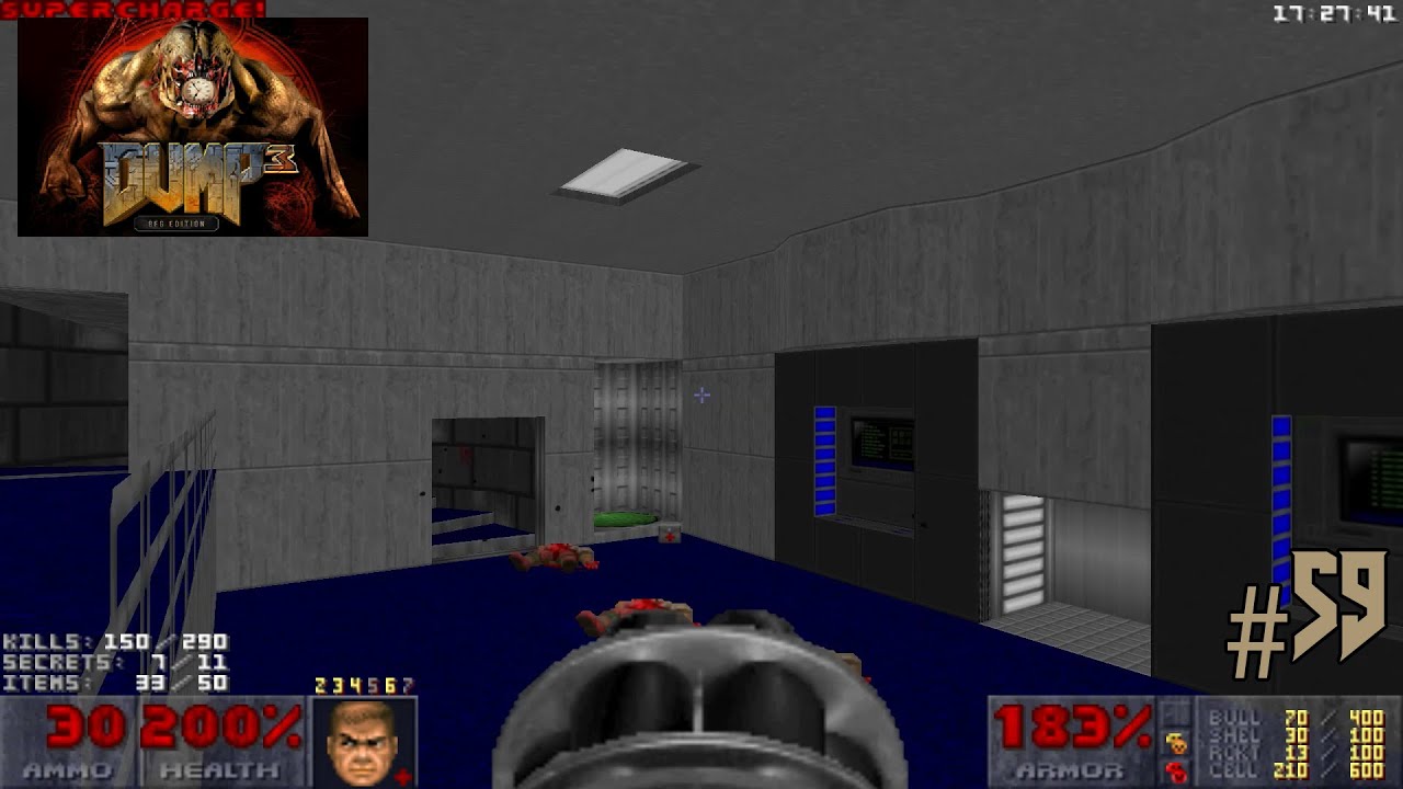 Doom with Doom Upstart Mapping Project 3.Map 00 + Map 60 - YouTube