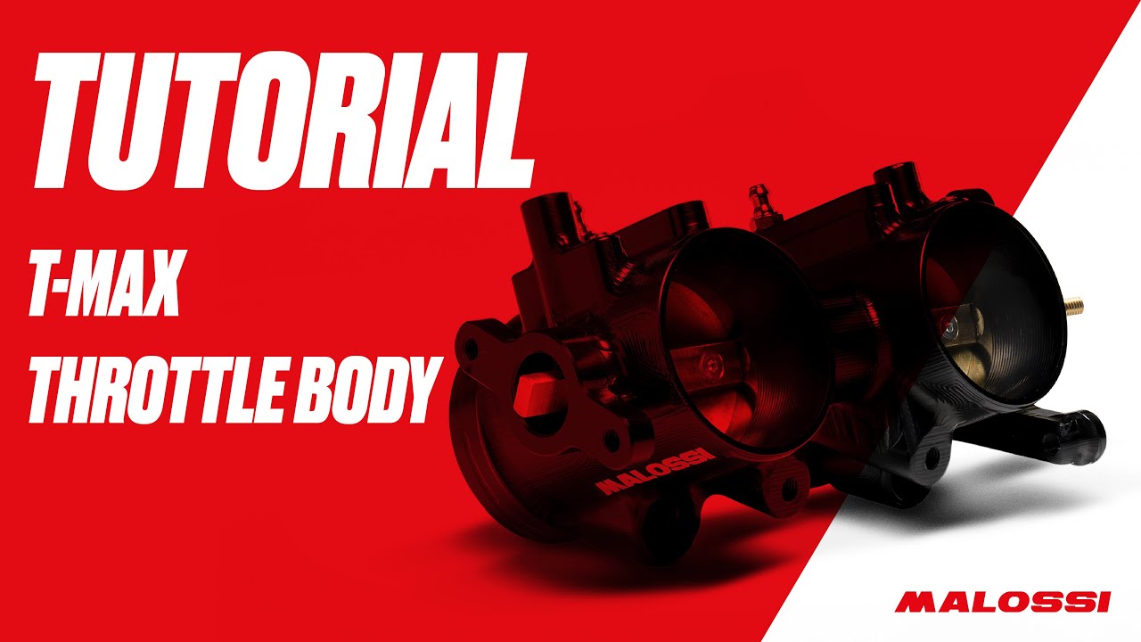 Tutorial montaggio Corpo Farfallato T-Max - YouTube