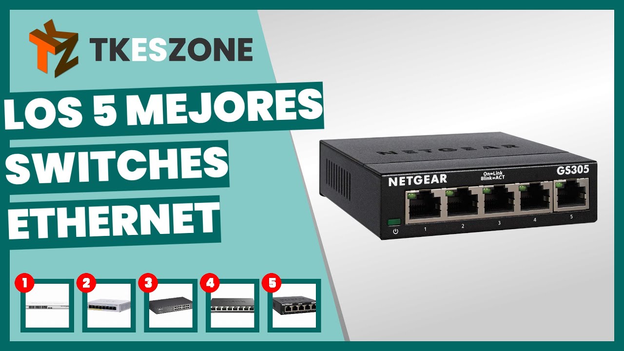 Los 5 mejores switches ethernet - YouTube