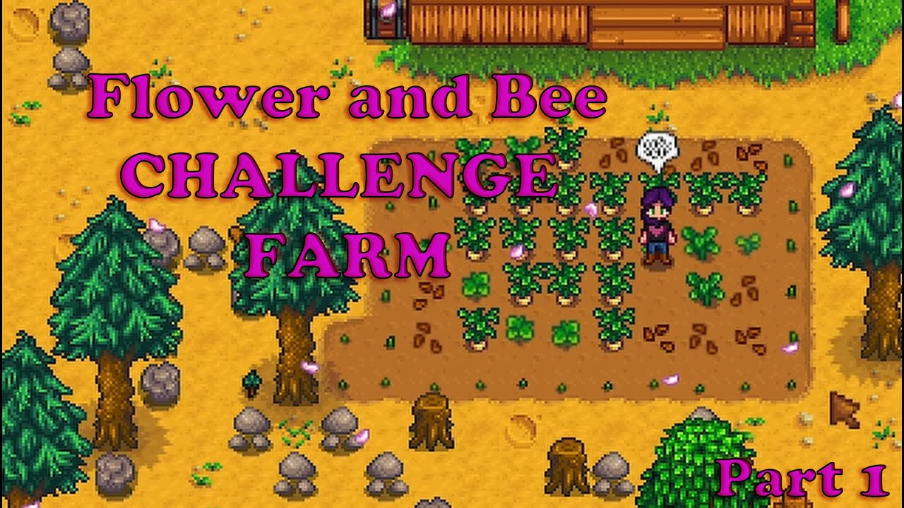 Welcome to Honey Bee Farm | Stardew Valley CHALLENGE | Part One! - YouTube