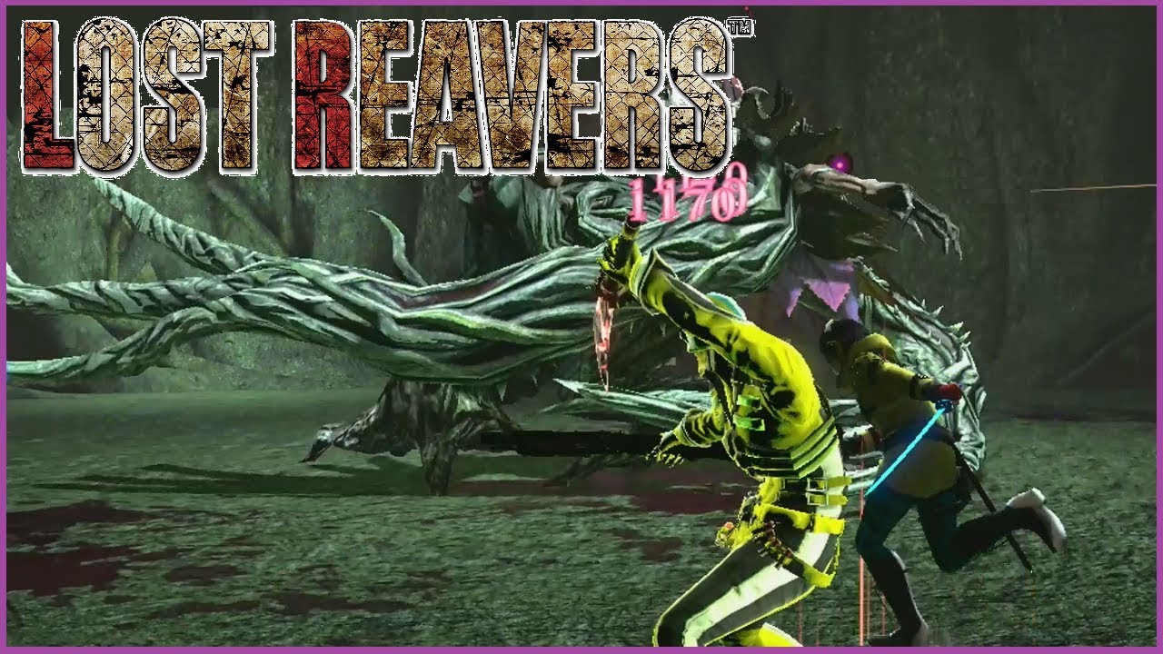 Lost Reavers (Wii U) as Shadowstalker vs Boss Mutant α ☆6 - YouTube