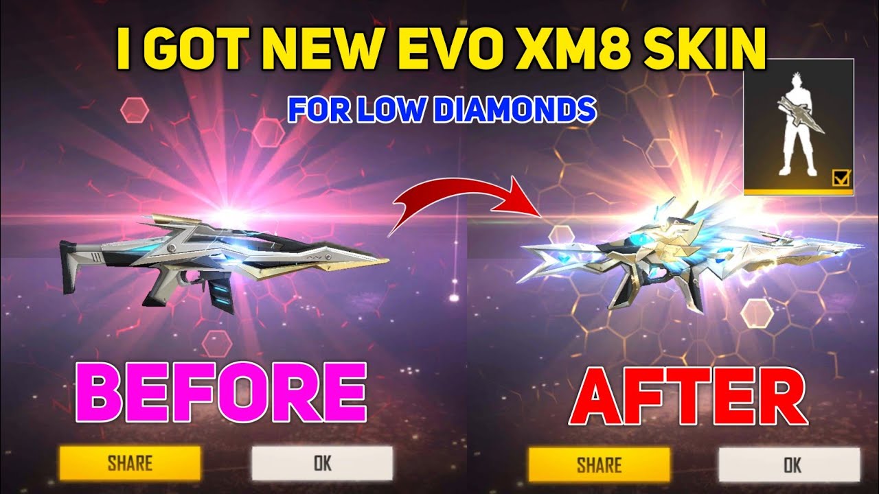 I Got New Evo Destiny Guardian XM8 Skin 🤑💥How To Get New Evo XM8 Gun ...