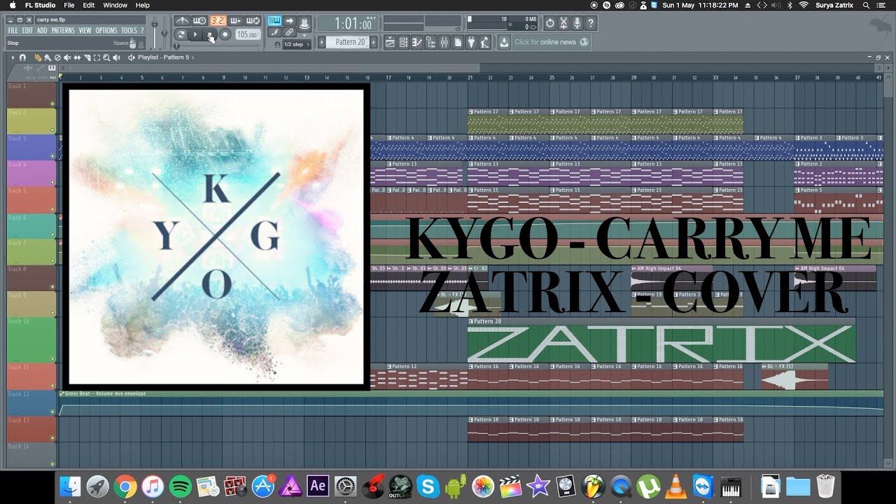 KYGO - CARRY ME (ZATRIX REMAKE) | FL STUDIO - YouTube