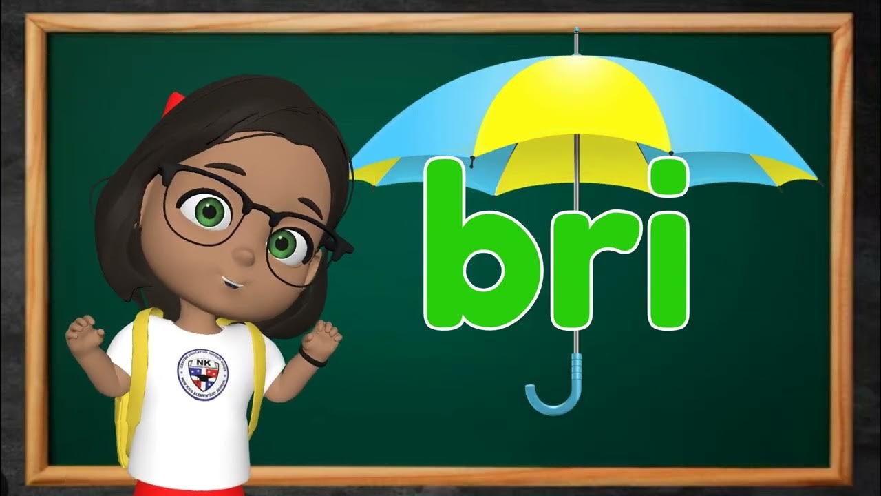 LECTURA de SILABAS bra bre bri bro bru ACTIVIDADES para niños - YouTube