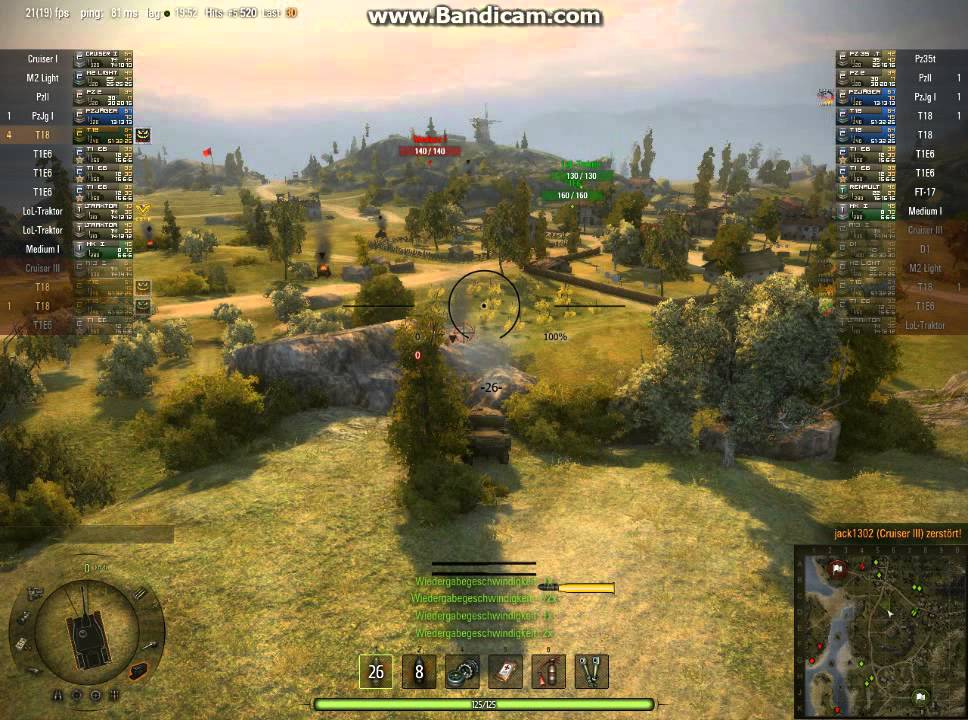 World of Tanks T18 8kills (Krieger Serie) - YouTube
