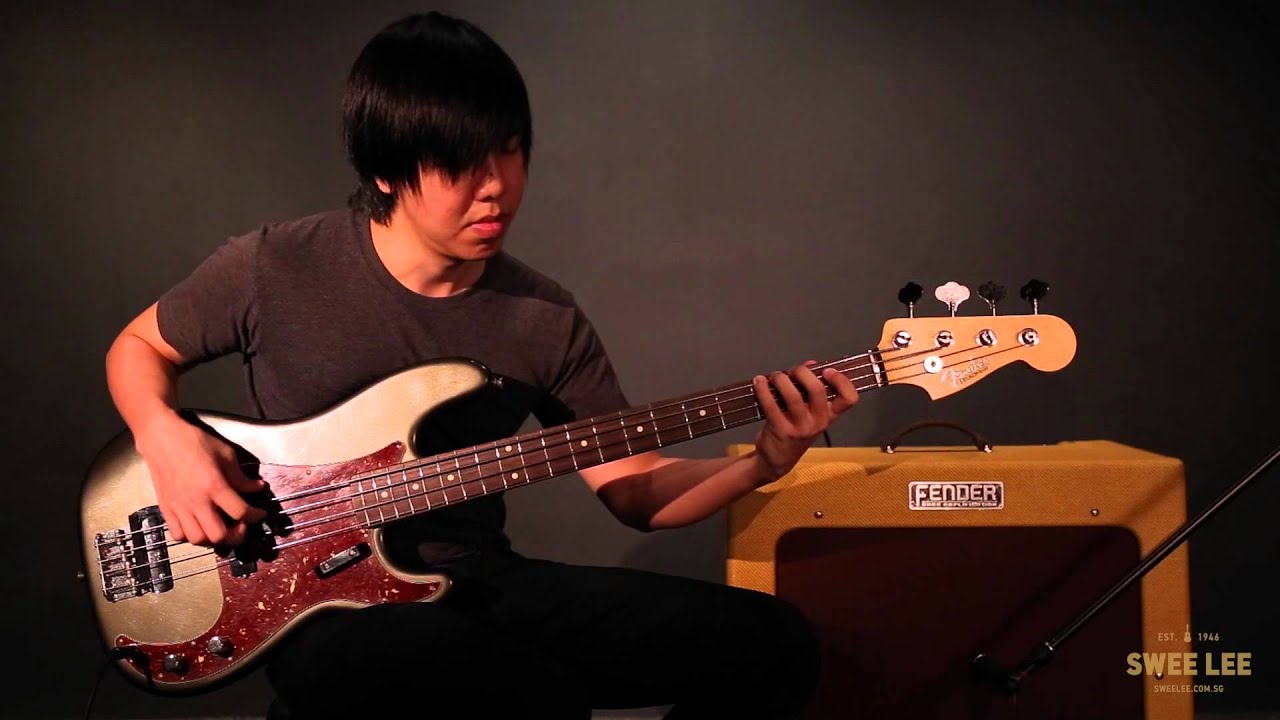 Fender Custom Shop Sean Hurley Signature 1961 Precision Bass - YouTube
