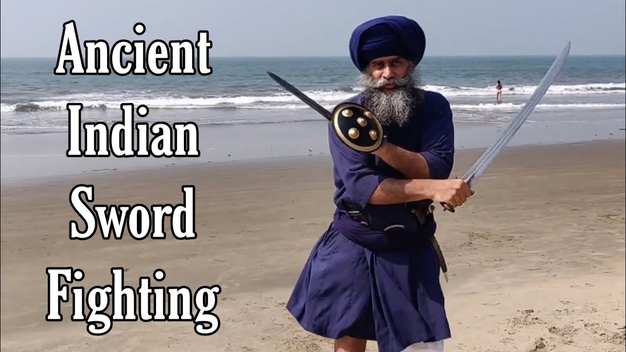 Fighting with a Traditional Indian Sword - Sanatan Shastra Vidya with ...