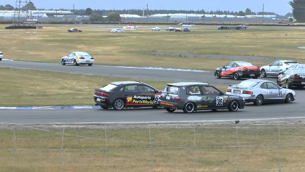 2K Cup South Island. Round 3, race 2. Ruapuna Raceway. - YouTube