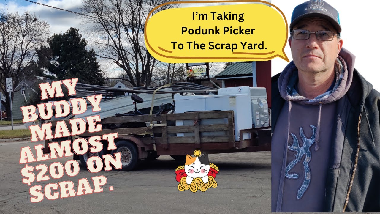 My Buddy Made Almost $200 On Scrap - YouTube