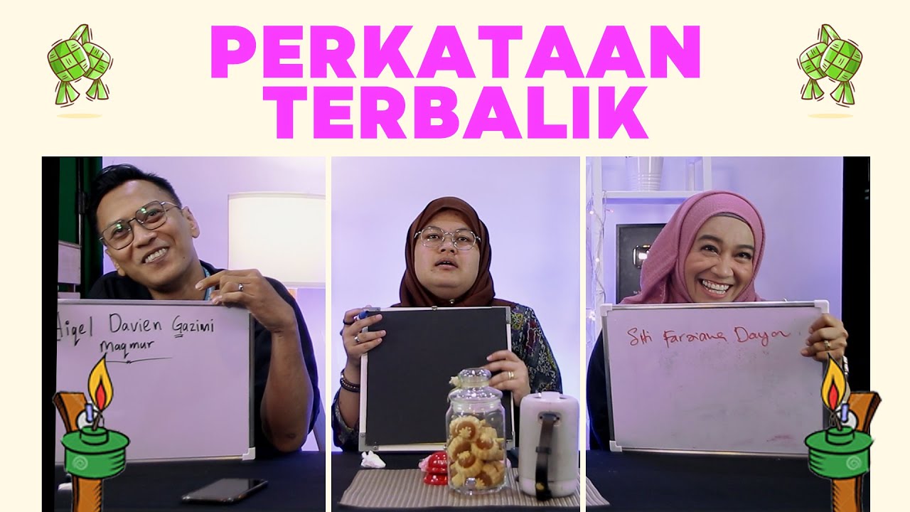 TEKA PERKATAAN TERBALIK : HOTFM REACT - EDISI RAYA - YouTube