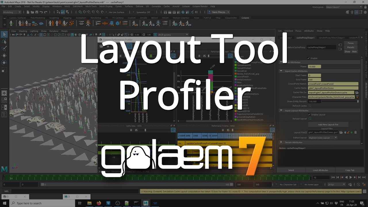 Layout Tool Performance Profiler - YouTube