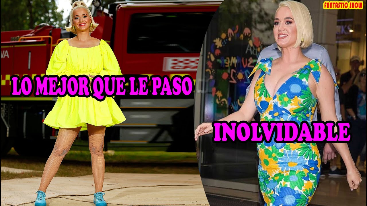 KATY PERRY se MUESTRA ASÍ en su PRIMERA actuación EMBARAZADA - YouTube