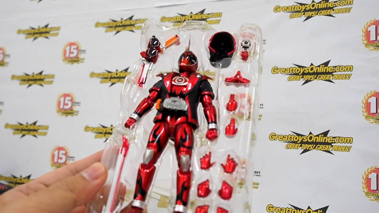 Bandai S.H. Figuarts Kamen Rider Ghost Toucon Boost Damashii Unboxing ...
