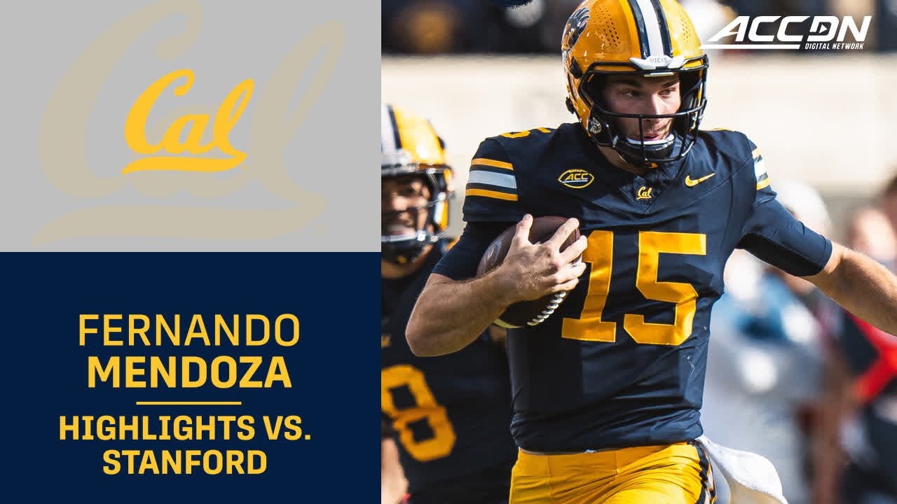 Cal QB Fernando Mendoza Racks Up 334 Total Yards & 3 Scores In Win Over ...