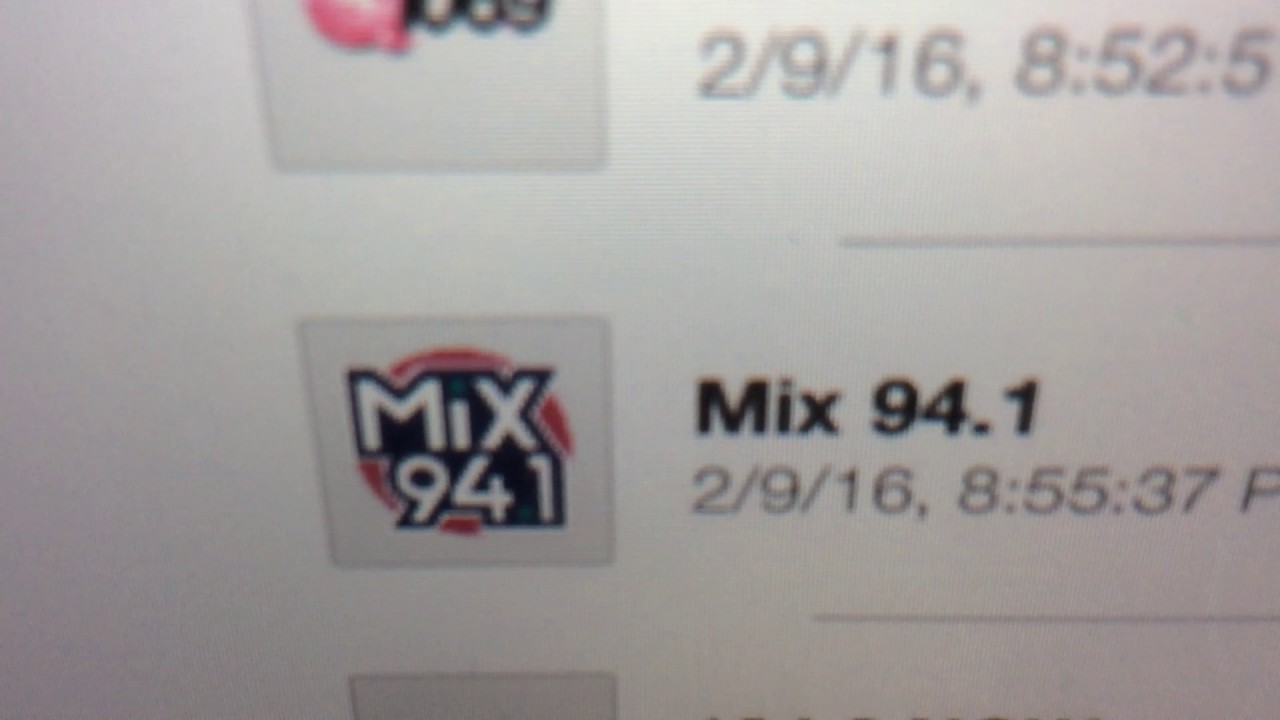 KMXB: "Mix 94.1" Henderson, NV 9pm TOTH ID--02/09/16 - YouTube