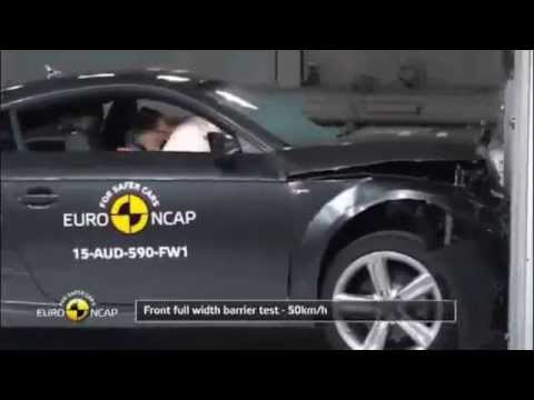 L'Audi TT obtient quatre étoiles aux crash-tests Euro NCAP - YouTube