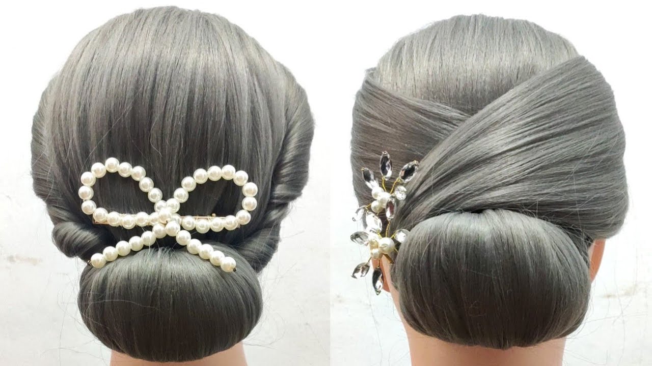 2 Tutorial Sanggul yang Simple & Cantik untuk Rambut Pendek-Medium I ...