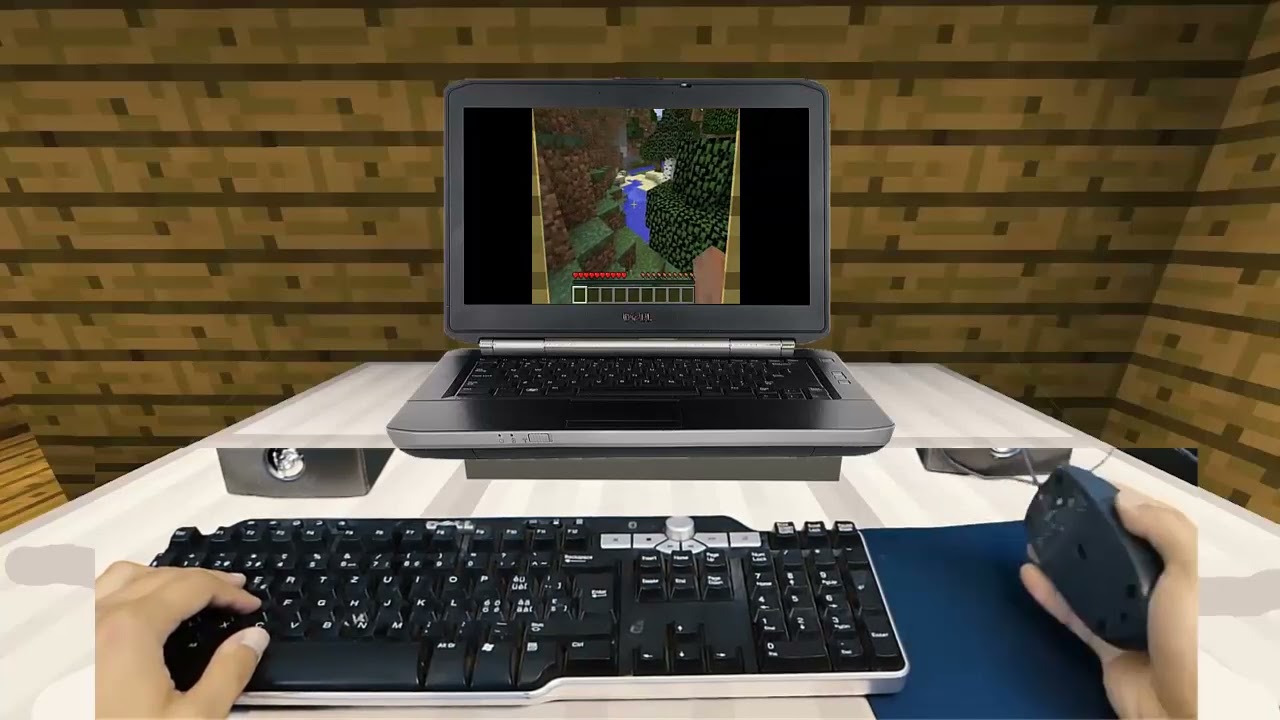Angry Steve windows vista laptop minecraft and RSOD DELL - YouTube