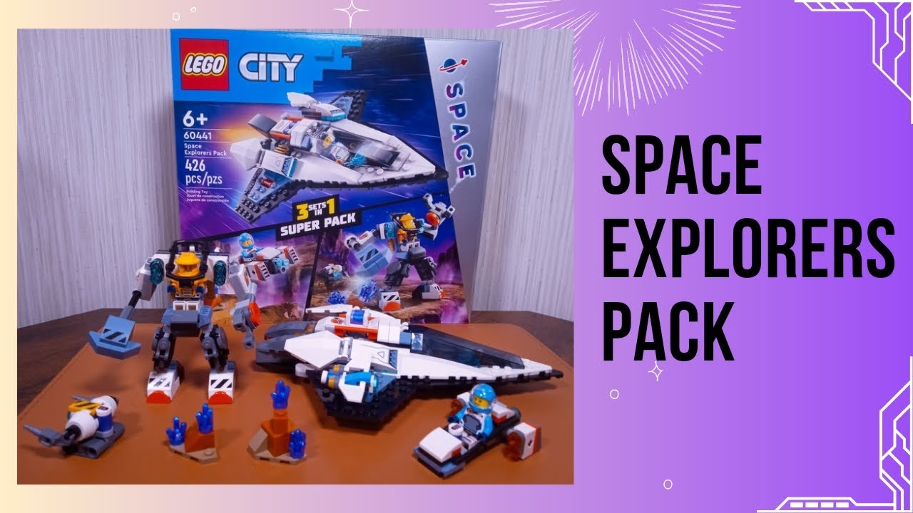 Check out this Lego City Space Explorers Super Pack! - YouTube
