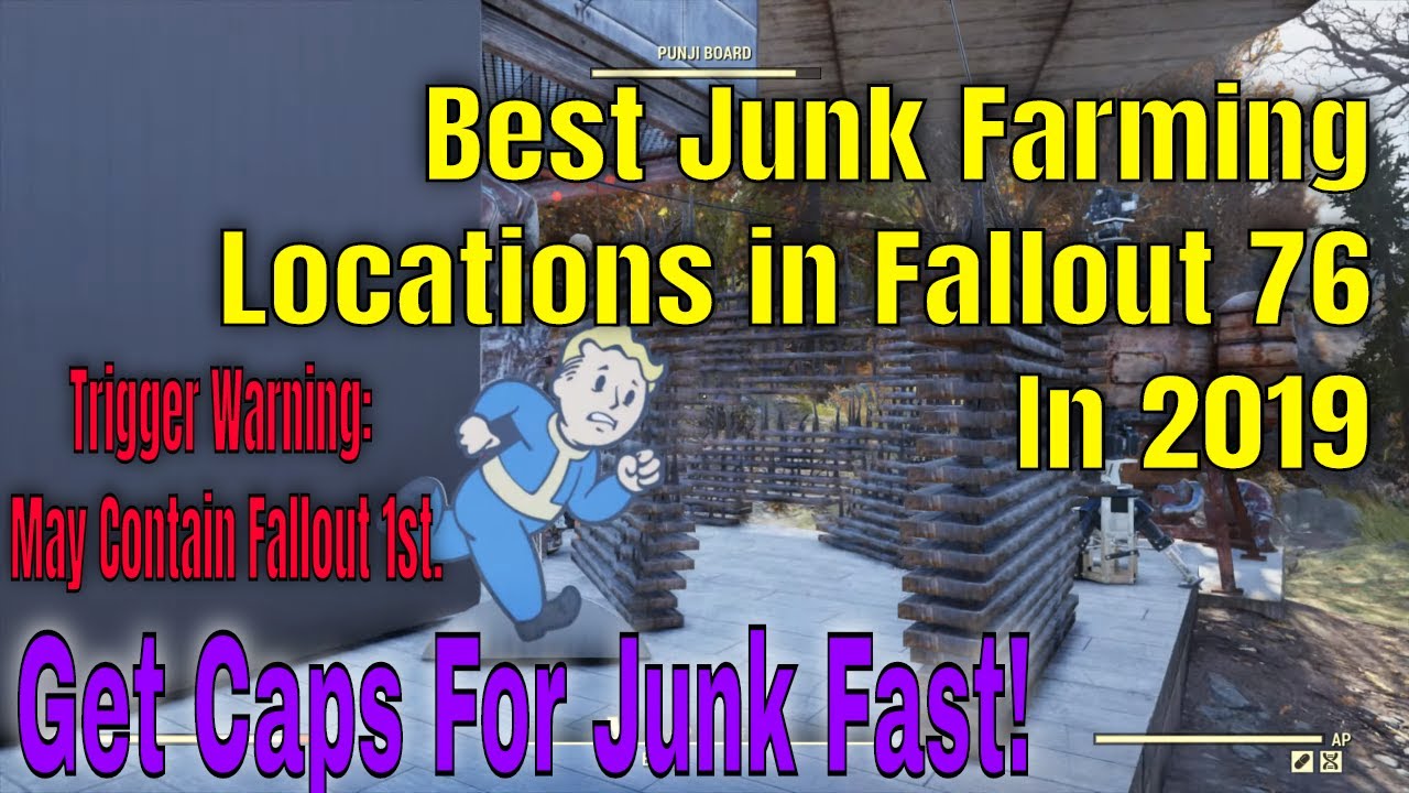 Best Junk Farming Locations In Fallout 76 - 2019 - YouTube