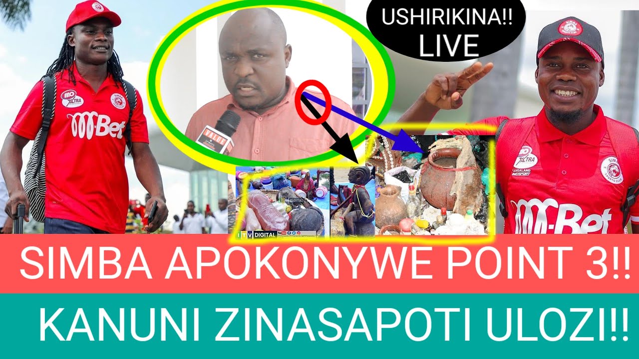 SIMBA UCHAWI HADHARANI !! KIBU DENIS NA MZAMIRU WANASWA NA USHAHIDI ...