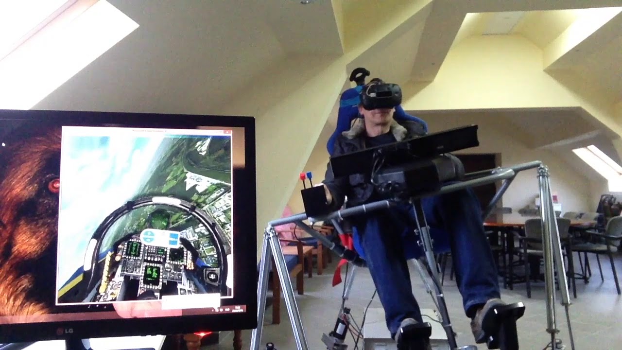 Affordable home built flight simulator - DOF6 - F18 works with FSX(se ...