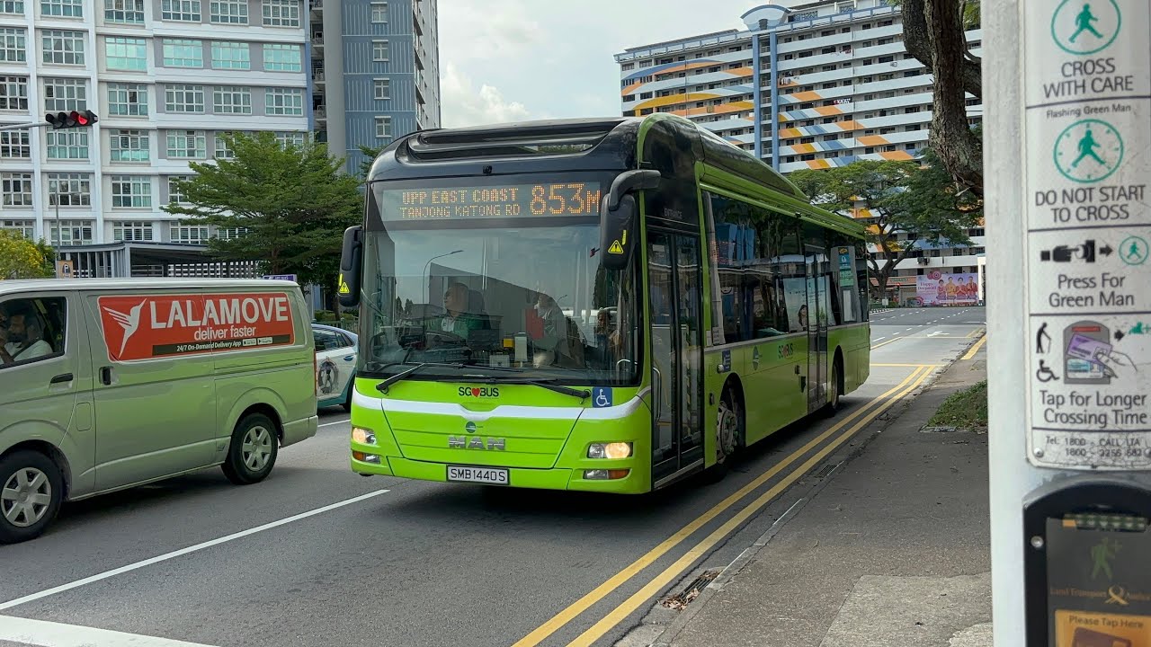 Tower Transit SG MAN NL323F A22 (Batch 3) SMB1440S on Service 853M ...