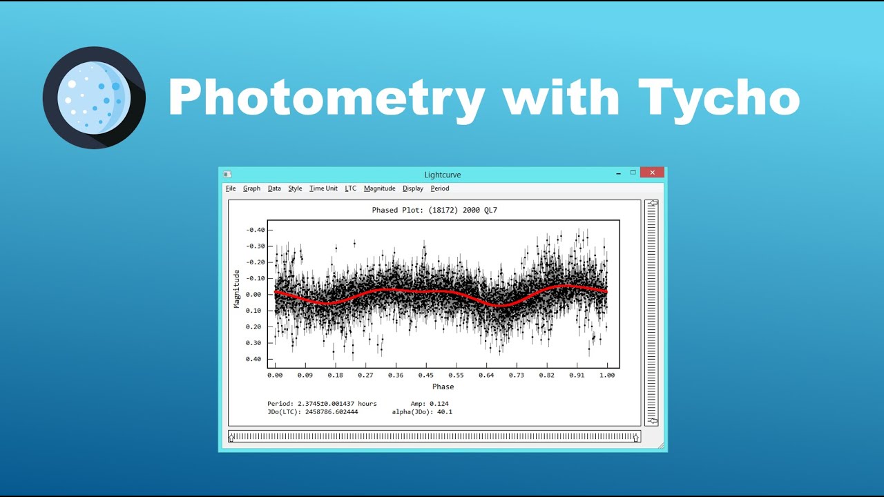 Asteroid Lightcurves Using Tycho - YouTube