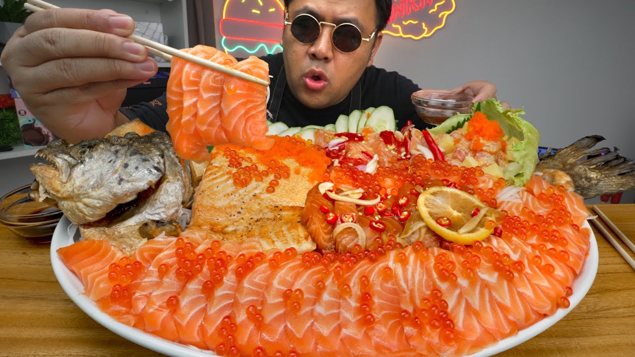 6 เมนูปลาแซลมอนทั้งตัว โคตรง่าย โคตรอร่อย BANKII - YouTube