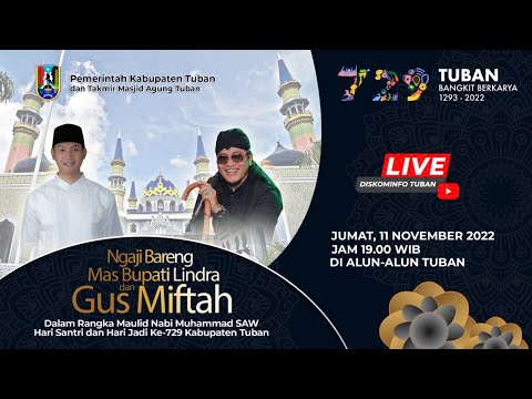 🔴 LIVE : Ngaji Bareng Mas Bupati Lindra dan Gus Miftah