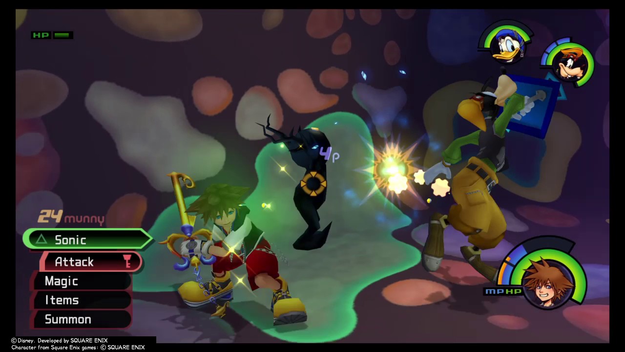 KINGDOM HEARTS - HD 1.5+2.5 ReMIX Inside Monstro Chamber - YouTube