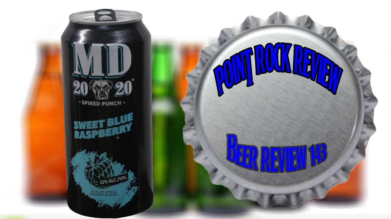 Mad Dog 20/20 Spiked Punch Sweet Blue Raspberry 12%ABV - YouTube