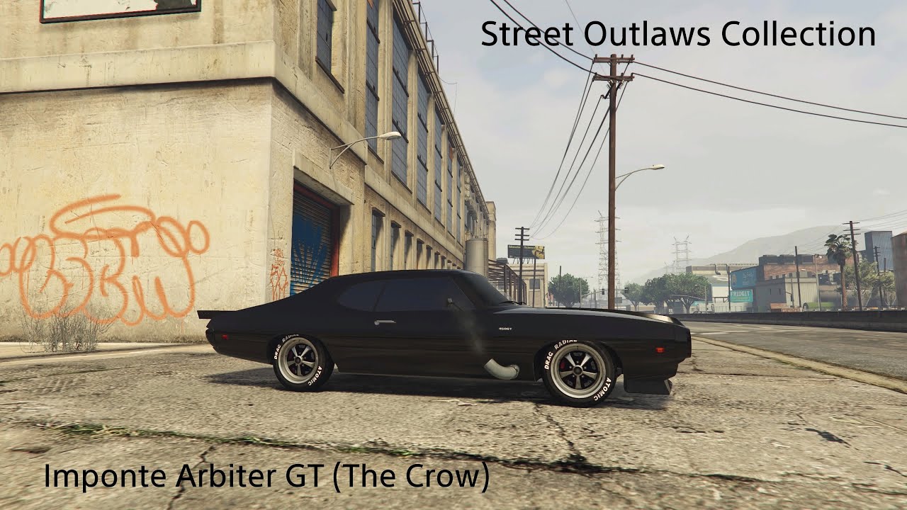 GTA 5 PS5 Street Outlaws Collection Finally The Crow is here (Imponte ...