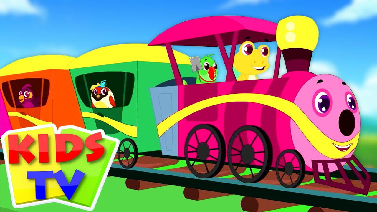 Aag Gadi Bhag Bhag, आग गाडी भाग भाग, Marathi Rhymes for Kids and Train ...