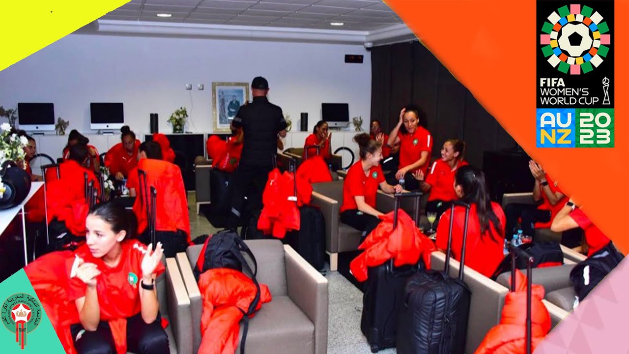 Les Lionnes de l'Atlas🦁 retournent au Maroc après leur première ...