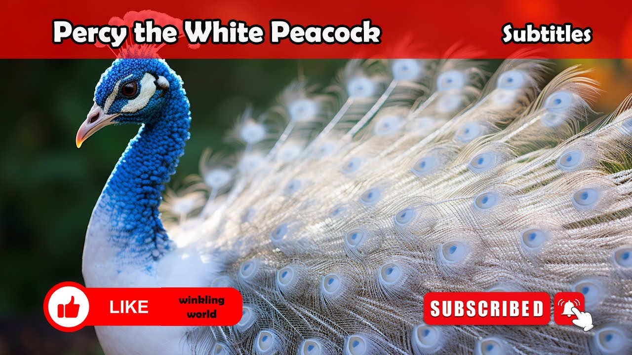 Kids Story In English | A White Peacock's Tale | peacock dance | Kids ...