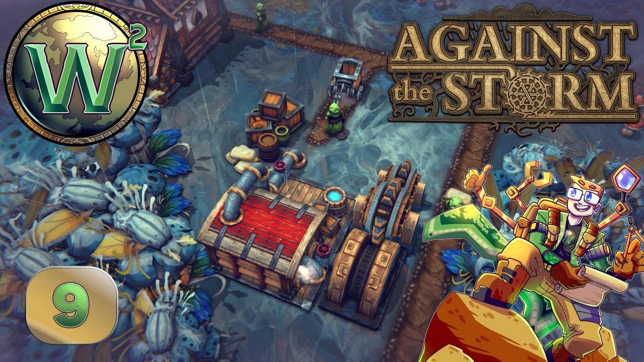 Against the Storm - Mine Carts & Giant Organisms - Let's Play - Episode 9 - YouTube