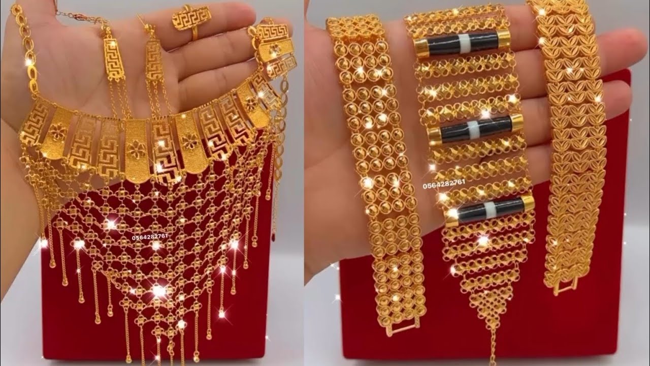 Dubai Gold Jewelry ll Dubai Gold Jewelry ll Gold Necklace ll Gold ...