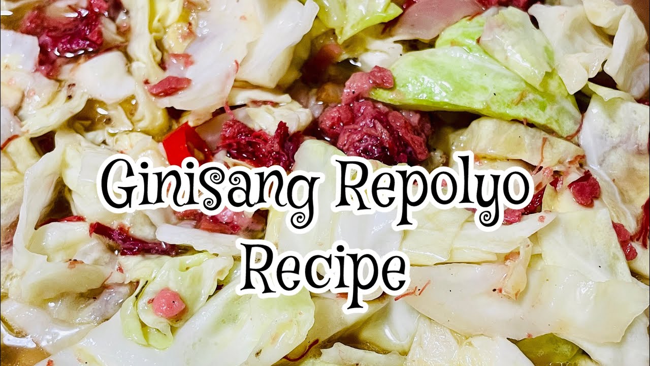 Tipid ulam Recipe Ginisang Repolyo na may corned beef Recipe - YouTube