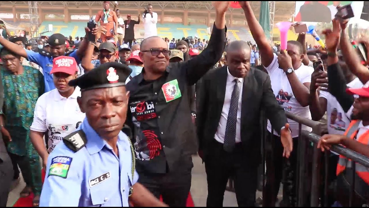 Ekiti Labour Party Rally Shows Empty Stadium Despite Being Home Of ...