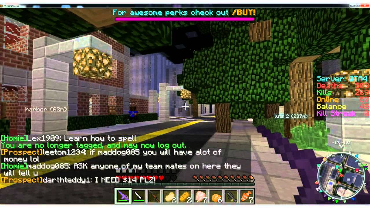 Gta #4 Minecraft - YouTube