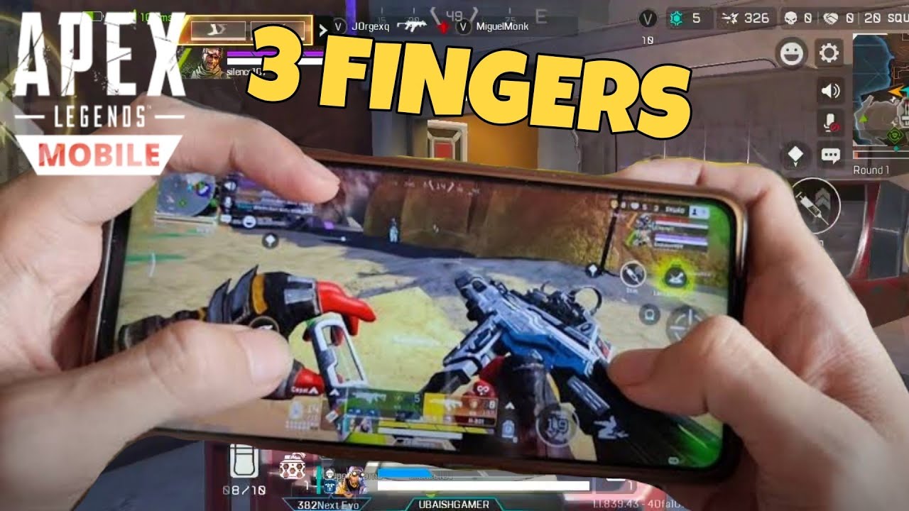 BATTLE ROYAL THREE FINGERS CLAW | APEX LEGENDS MOBILE | APEX LEGENDS ...