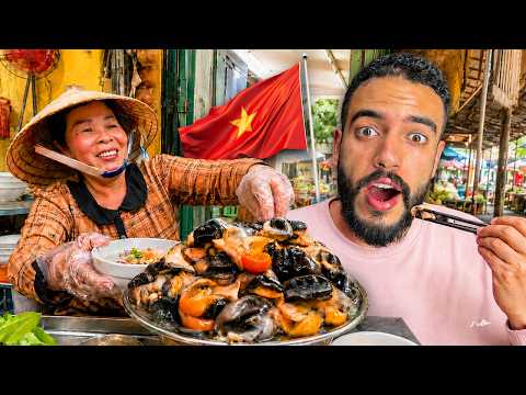 جرّبت أخطر أكل الشوارع في الڤيتنام 🇻🇳هاد الأطباق من كوكب آخر 😳 | Hanoi - Vietnam